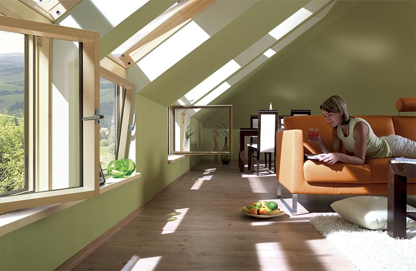 Kniestockfenster - FAKRO